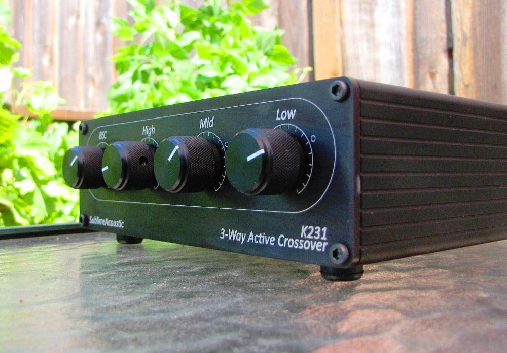 K231 Stereo 3-Way Active Crossover