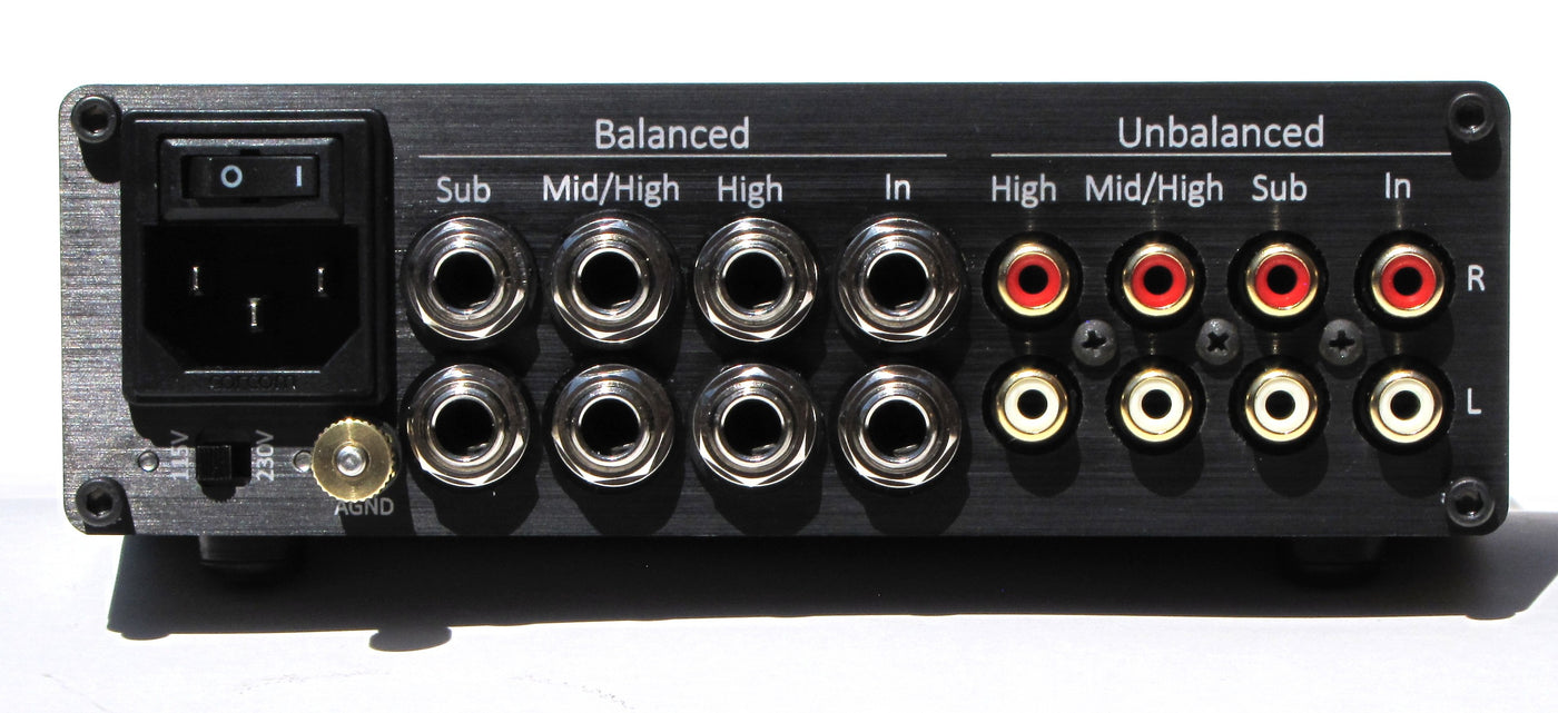 K231 Stereo 3-Way Active Crossover